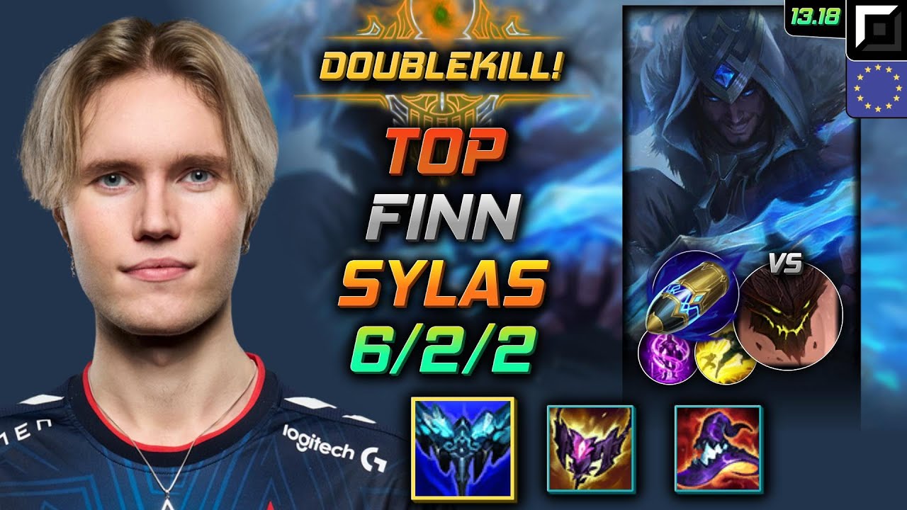 Sylas Top Build Finn Everfrost First Strike - LOL EUW GrandMaster Patch ...