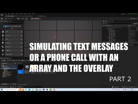 Simulating A Phone Call or Text Messages with an Array and Overlay in ...