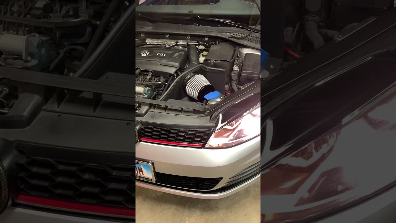 Integrated Engineering Cold Air Intake MK7 Volkswagen GTI - YouTube