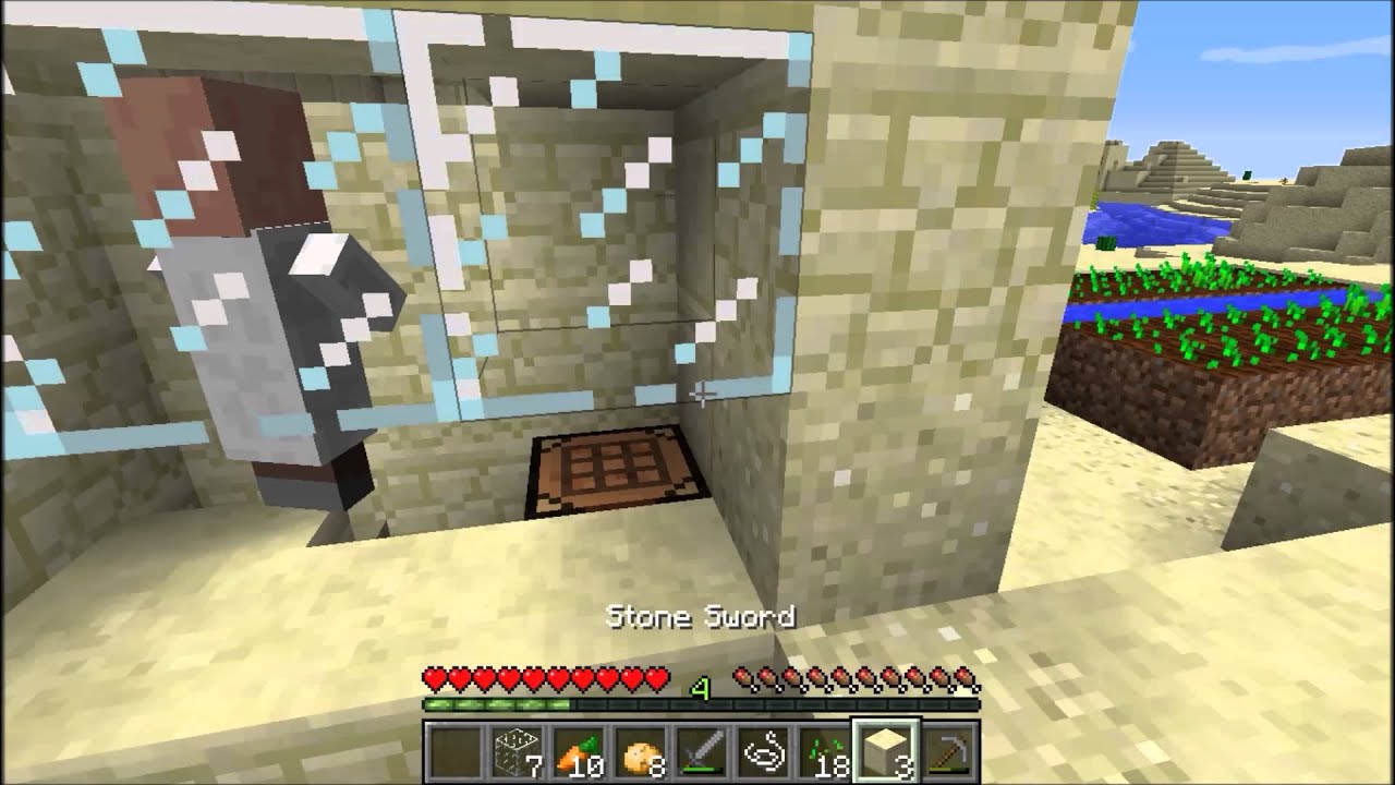 Minecraft HOSTAGE VILLAGER! - YouTube