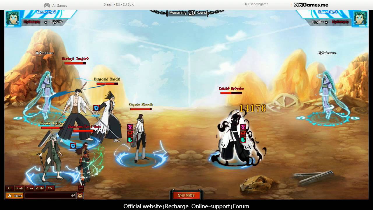 Bleach Online Hueco Mundo part 2 - YouTube