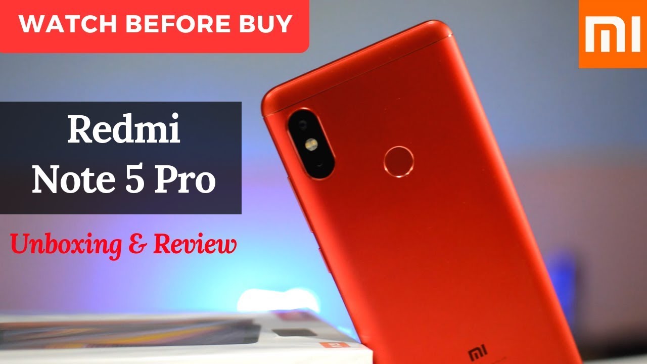 Redmi Note 5 Pro Unboxing & Review || Red Edition - YouTube