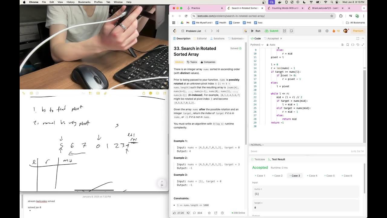 leetcode + chill, come say hi! :) - YouTube
