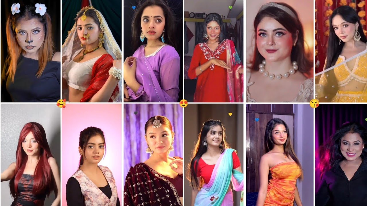 Who is the best 😘😈??? Dipika Rana 🆚 Itsdaizy 🆚 Vishali Jaikumar 🆚 Sapna ...