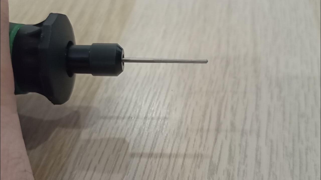 Гравировальная машина FinePower MG0220 - тест на биение без и с гибким ...