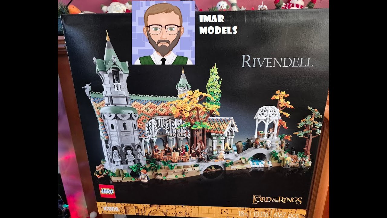 Imar Models - Lego Lord of the Rings Rivendell - YouTube