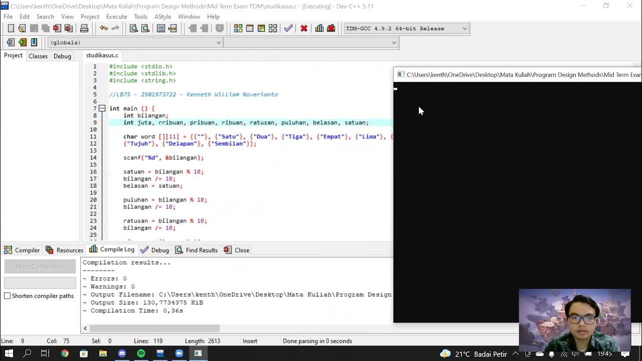 UTS Program Design Methods (Studi Kasus) - YouTube
