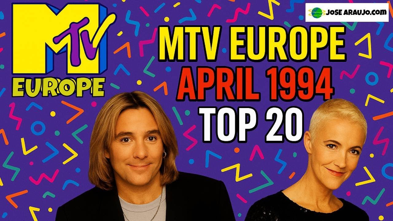 MTV EUROPE 🇪🇺 TOP 20 – April 1994 🔥 | The Biggest Hits of the Month ...