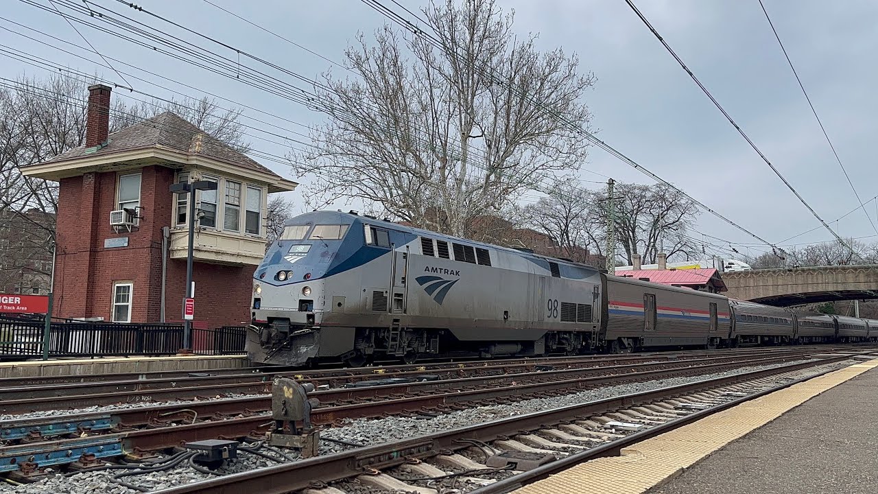 Amtraks Keystone Corridor 12/26/23 - YouTube