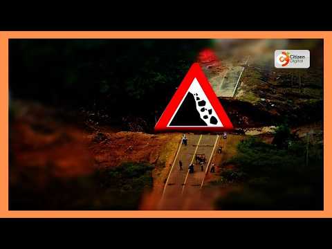 Landslide blocks the Iten–Kabarnet Road near Kolol after heavy rainfall