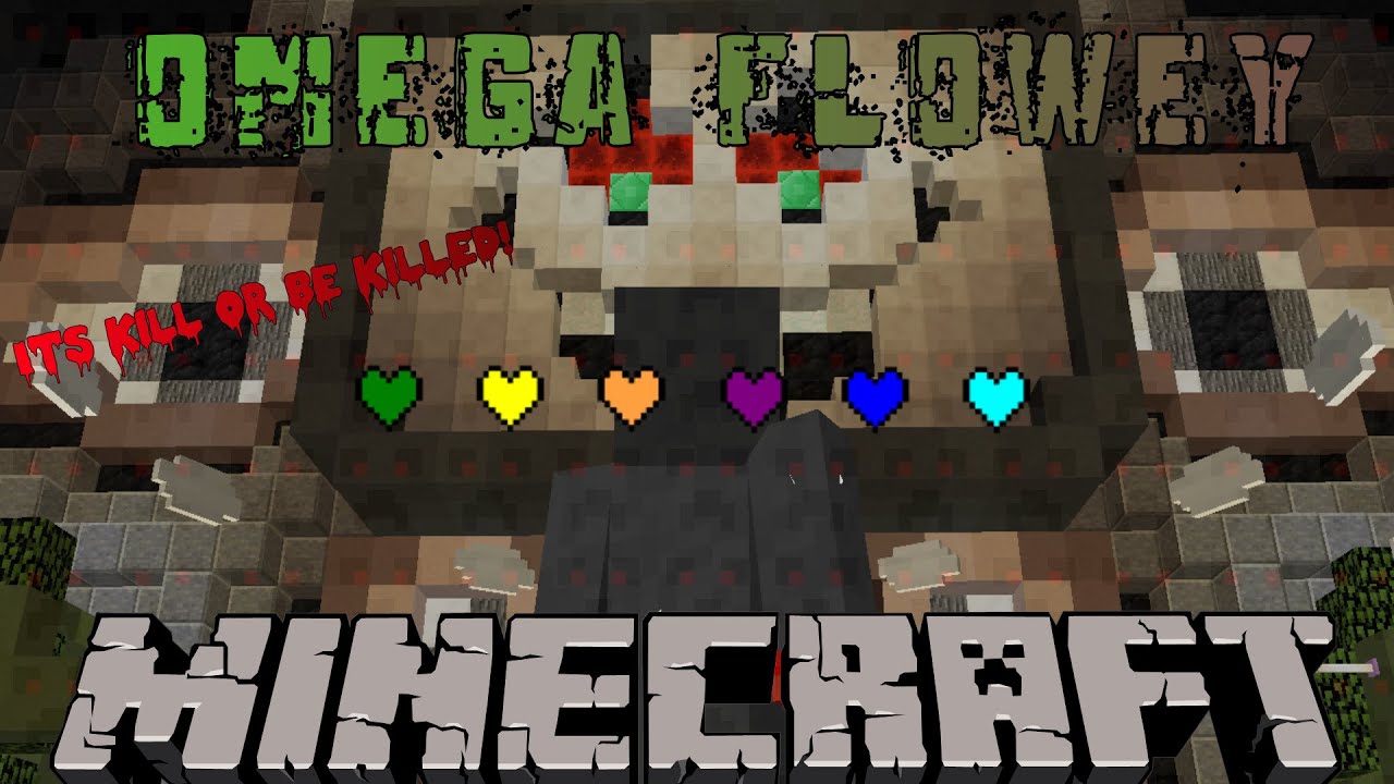 OMEGA FOWEY IS TOUGH!!!! - Minecraft Omega Flowey Boss Fight (Undertale ...