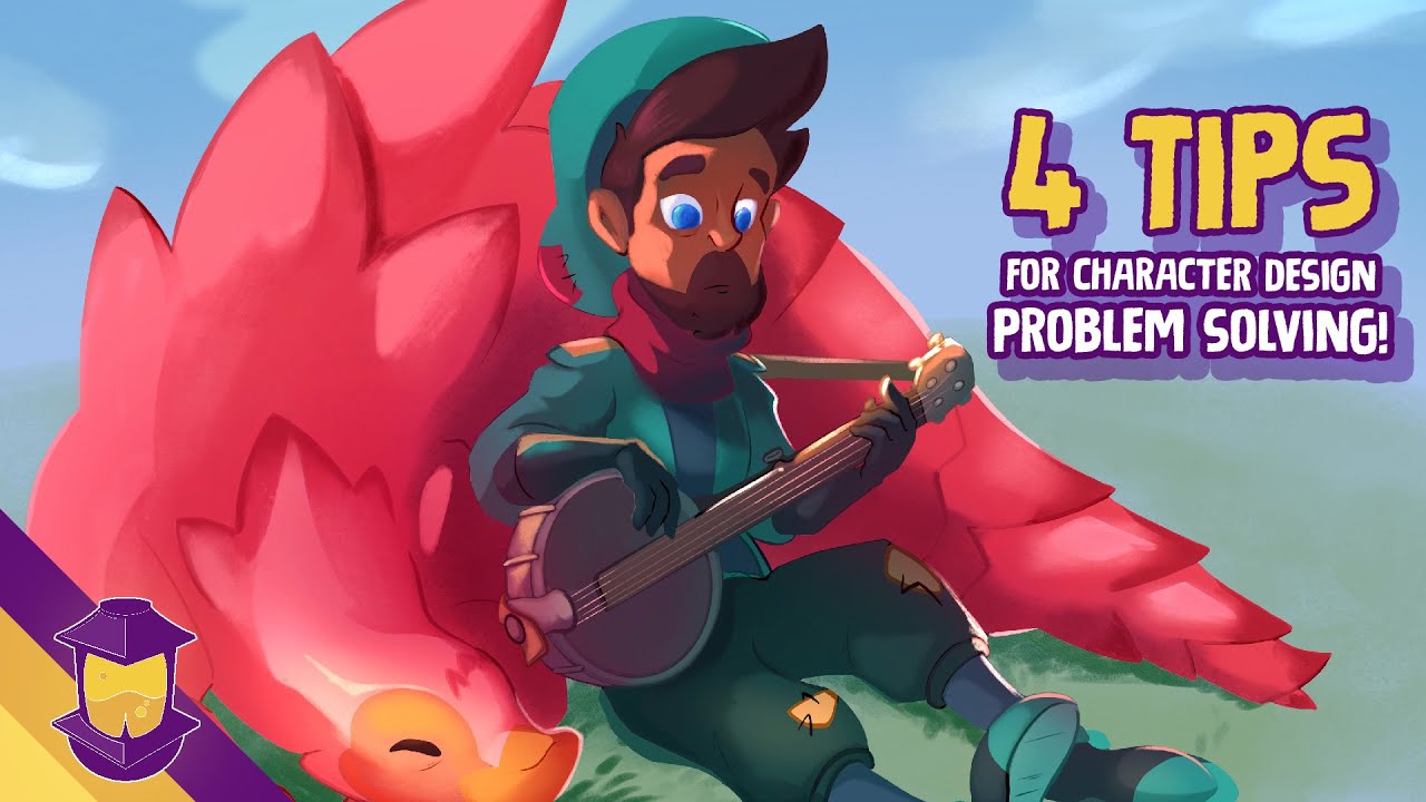 4 Tips for Character Design Problem Solving! - YouTube