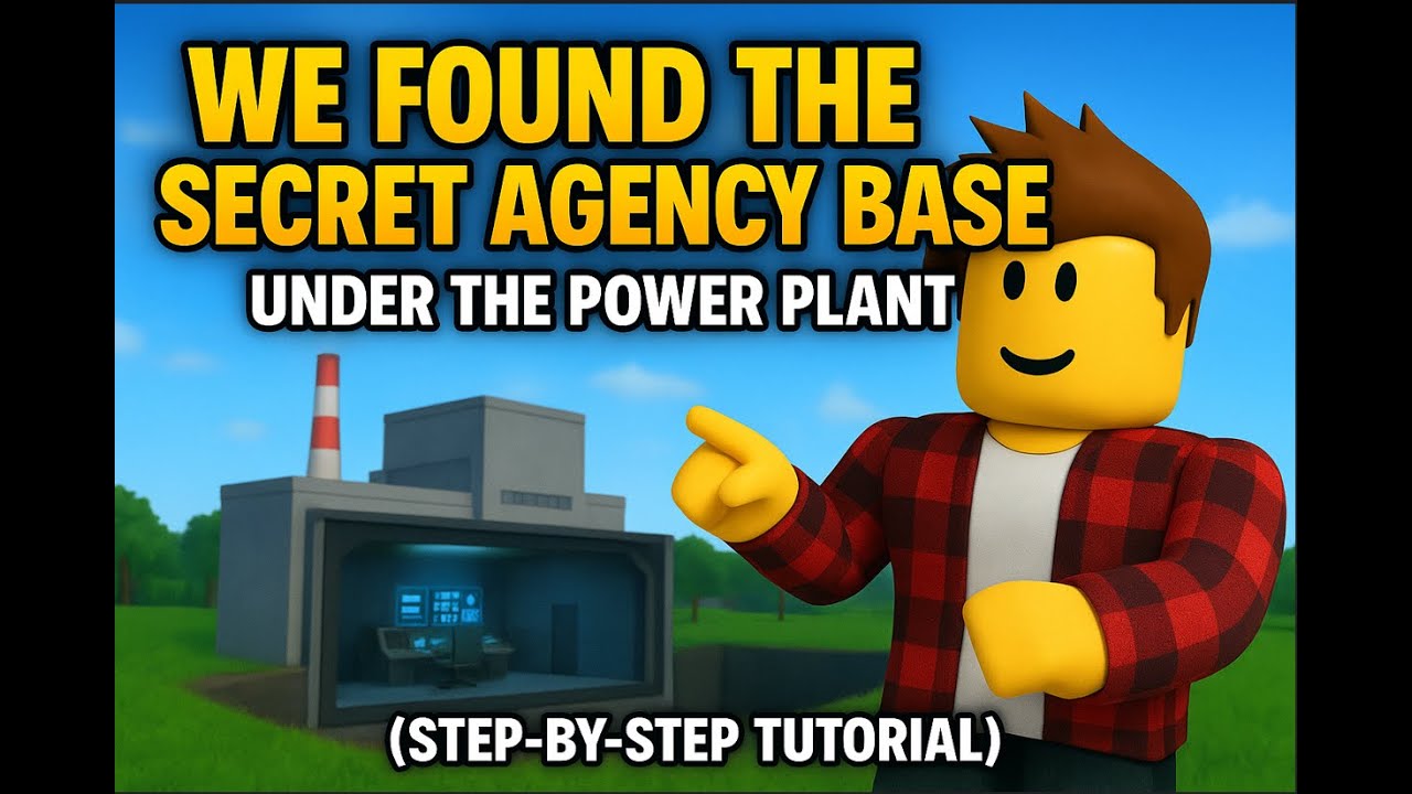 How to Find the SECRET Agency Base at the Power Plant in Brookhaven 🕵️ Roblox Tutorial - YouTube