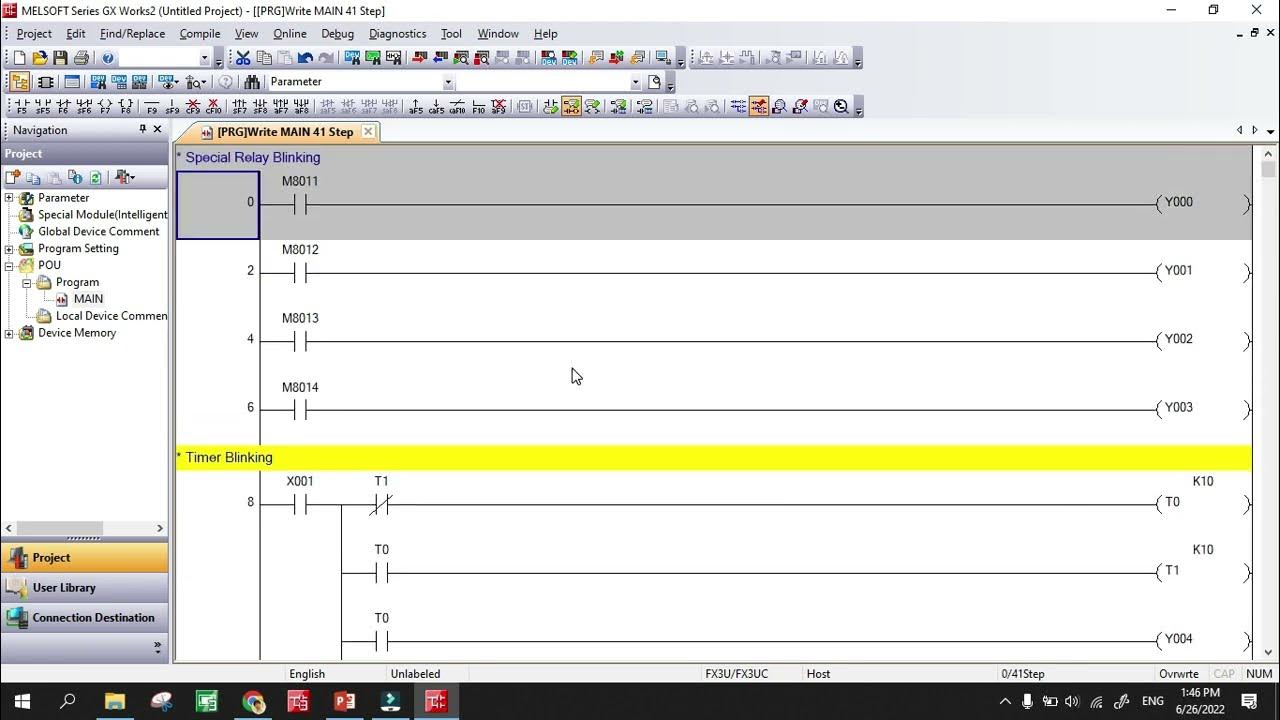 Blinking GXW2 - YouTube