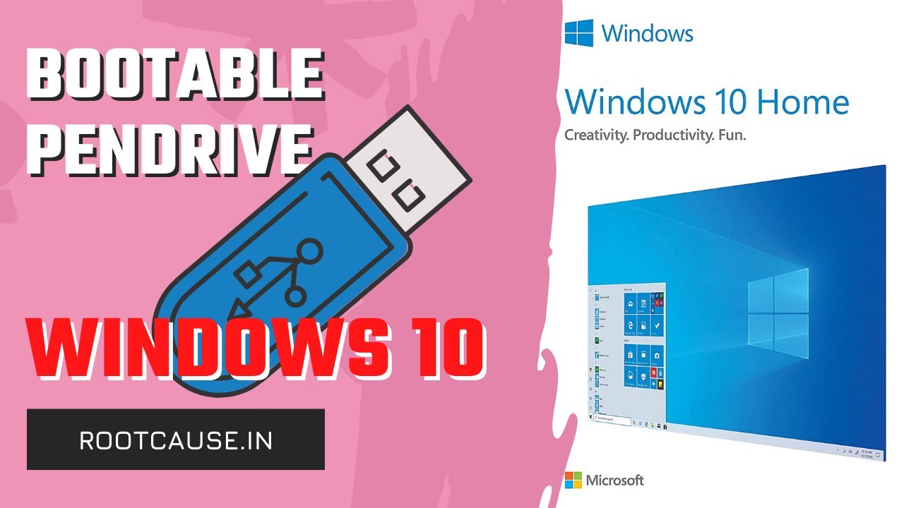 How to Make a Windows 10 Bootable Pen Drive (The BEST Method) - YouTube