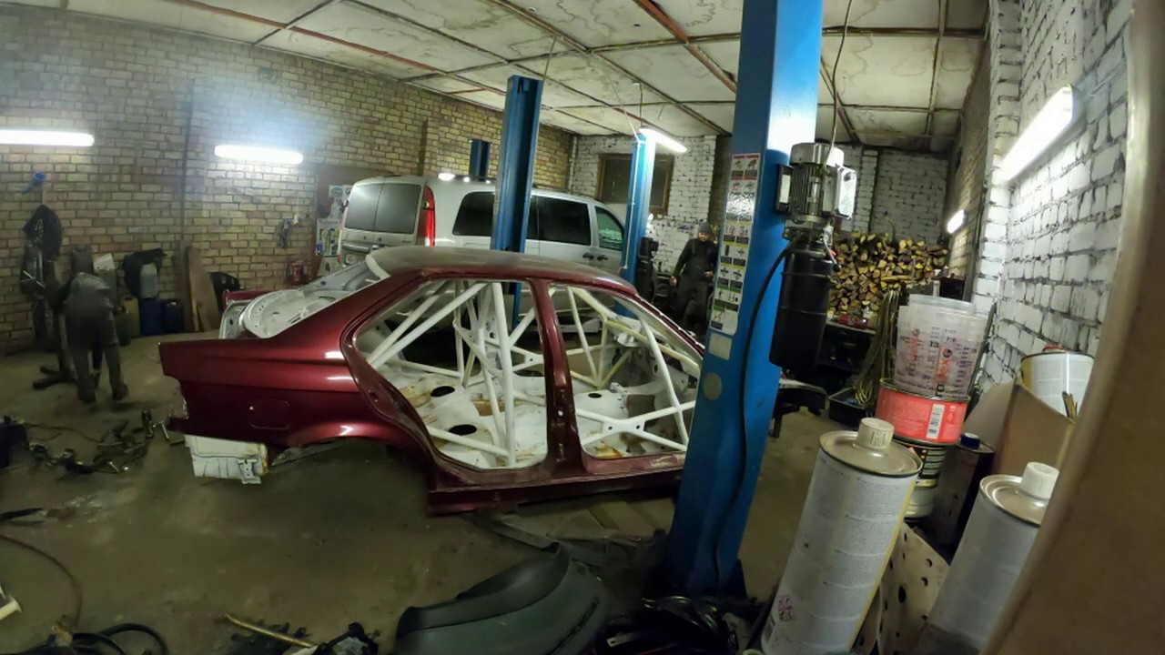 bmw e36 rally car build timelapse part 1 - YouTube