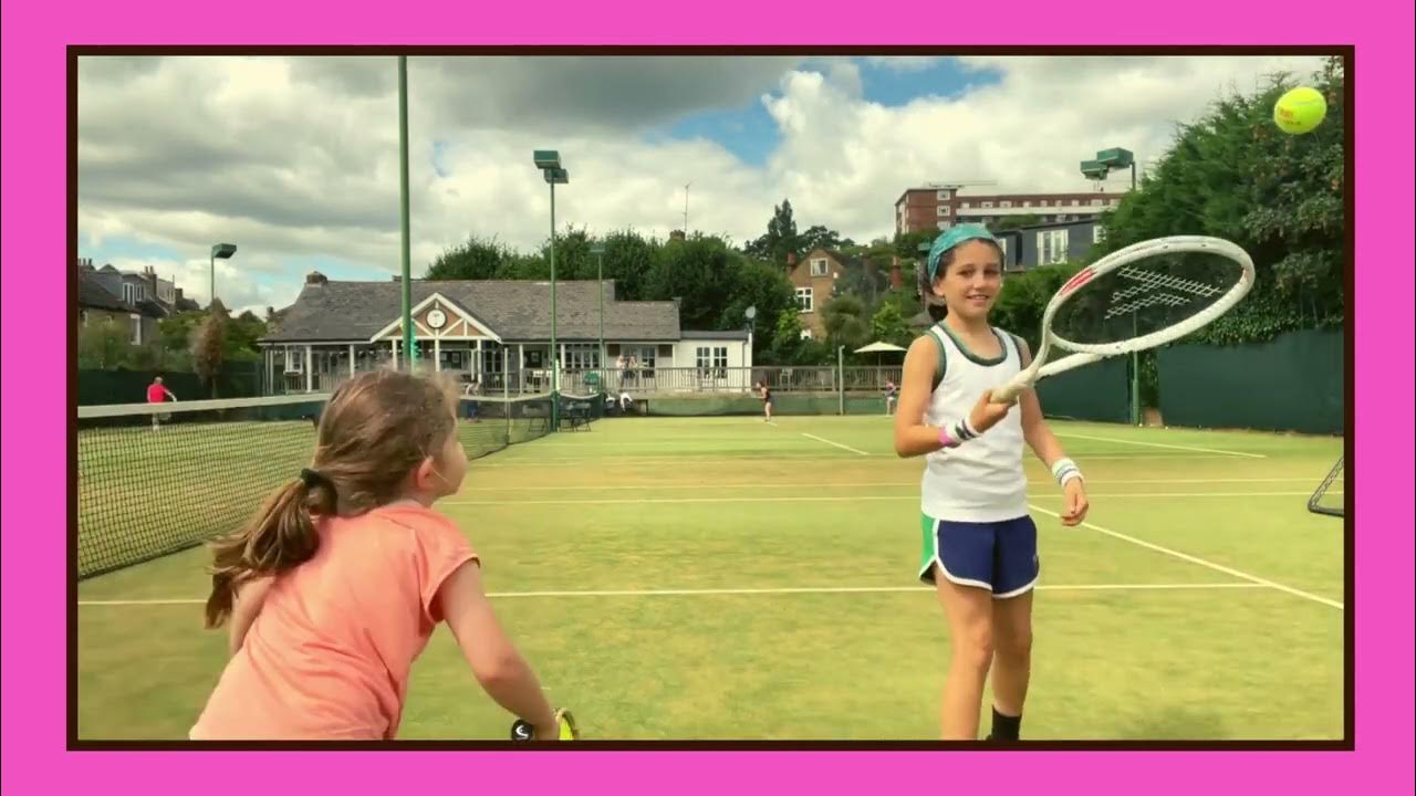 Tennis Drill 23 - Basic Racket Skills - Ball Timing One Bounce - YouTube