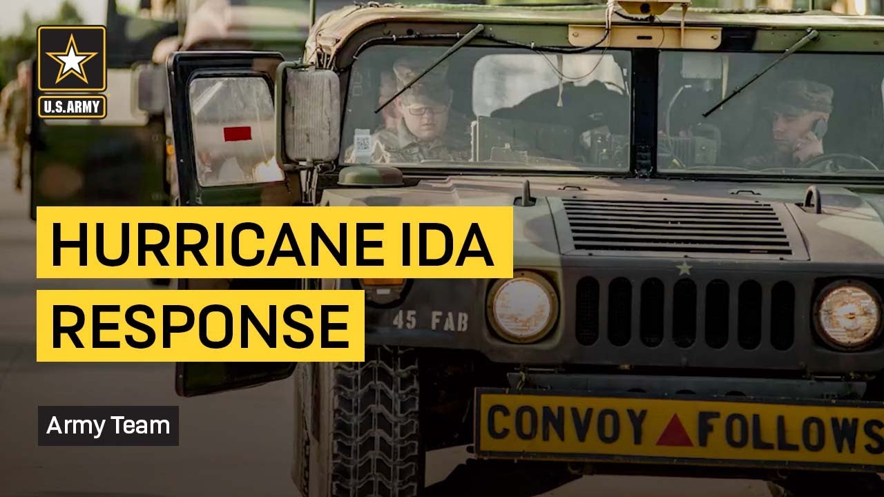 National Guard Heads to Louisiana in Response to Hurricane Ida - YouTube