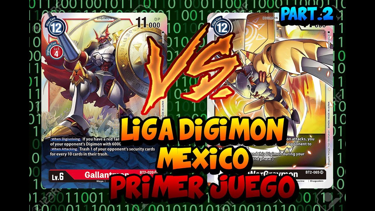 Liga Digimon Mexico parte 2 - YouTube