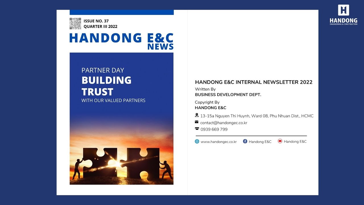 Handong E&C News: Quarter III. 2022 - YouTube