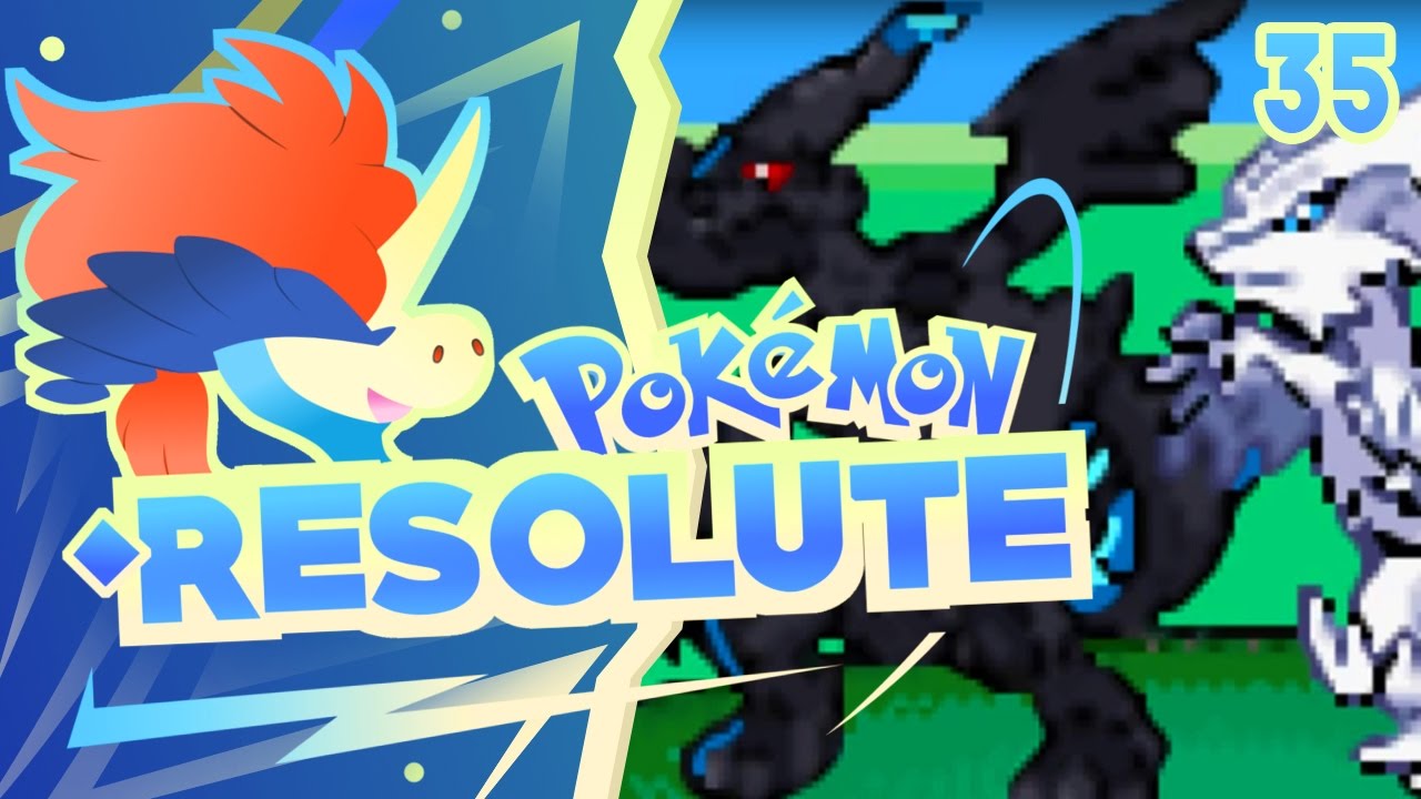 Pokemon Resolute Rom Hack Part 35 ZEKROM & RESHIRAM! Gameplay ...