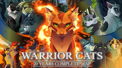 All complete warrior cats maps! - YouTube