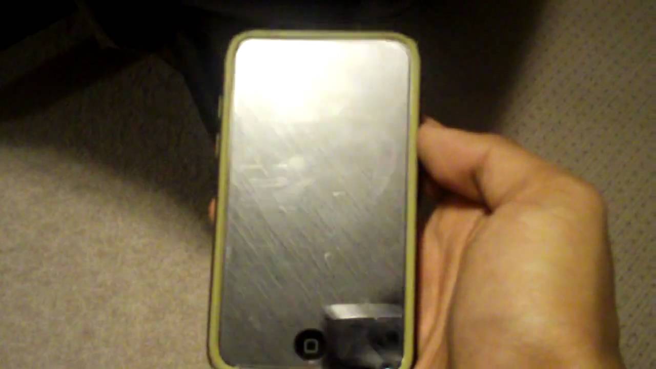 My Mirror iPod Touch (Mirror Screen Protector) - YouTube