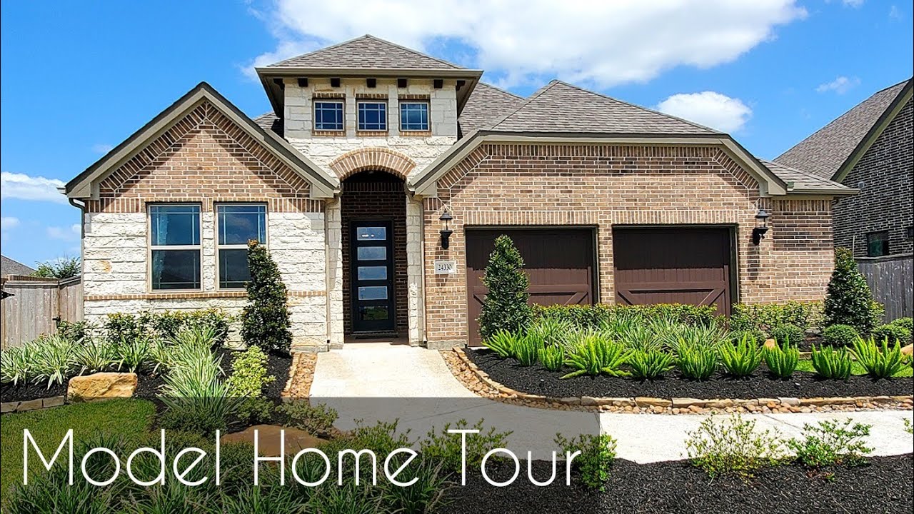 BUILD THIS BEAUTIFUL HOME FROM 370K | TEXAS MODEL HOME TOUR - YouTube