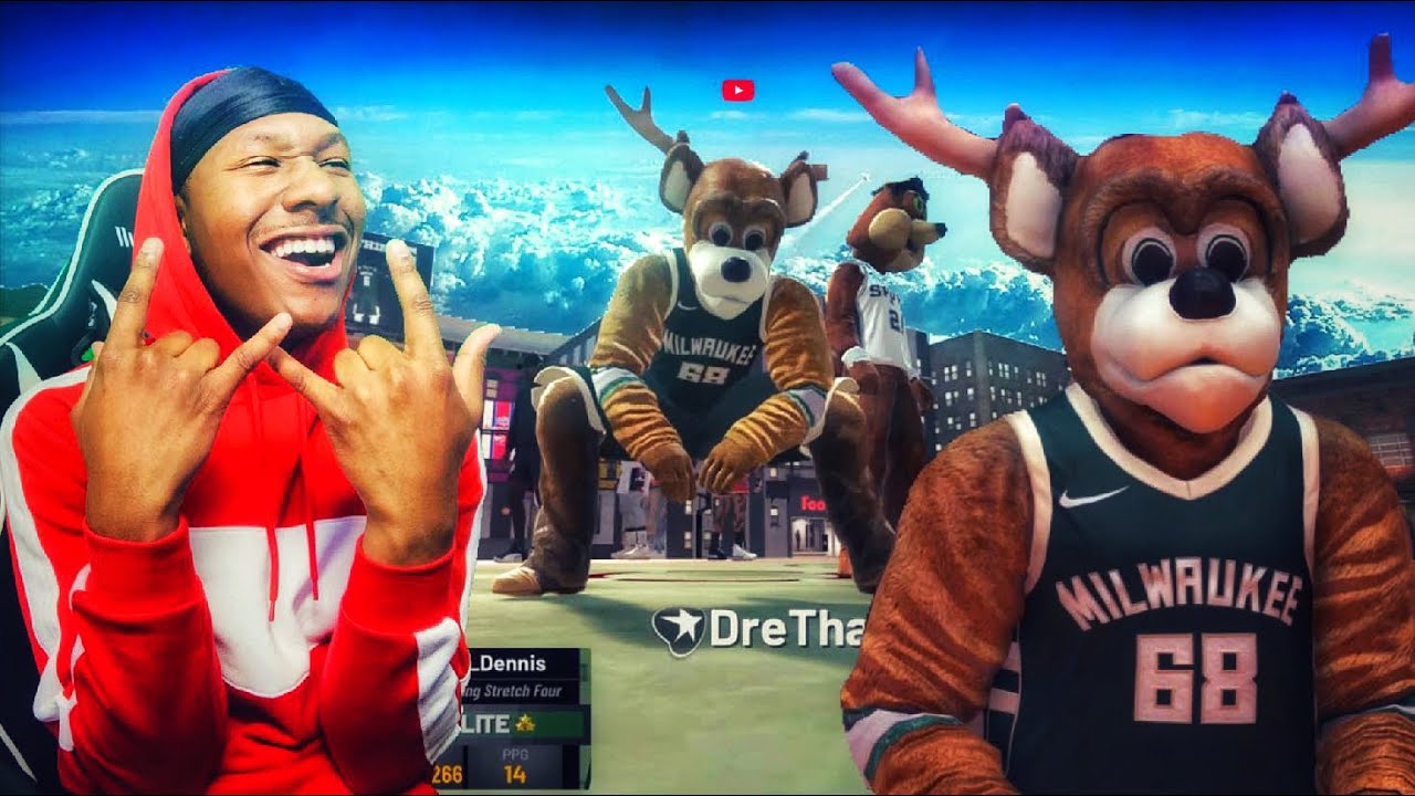 This is what happens when 2 MASCOTS play mypark on NBA 2K19! Best ...