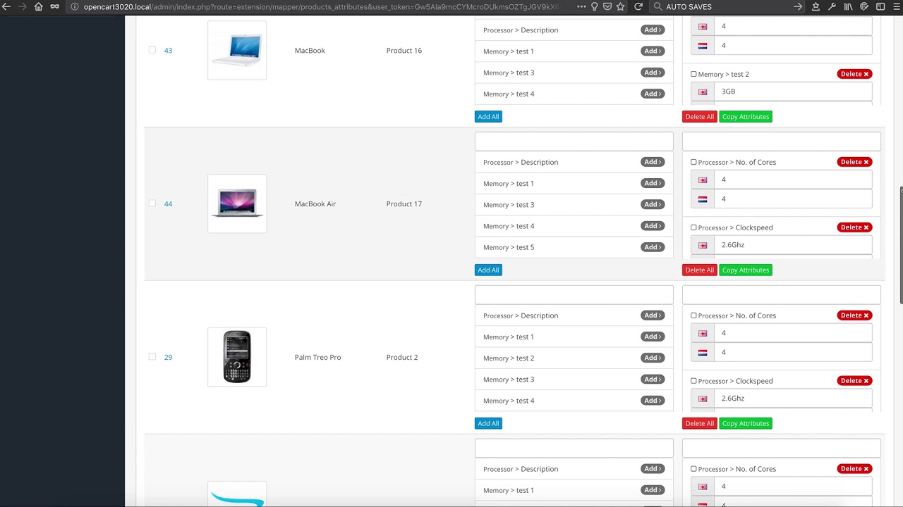 Opencart Quick Attribute and Filter Mapper - YouTube