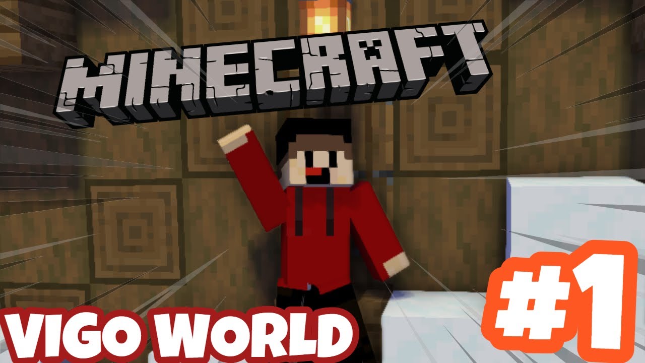 Jag Hittade en By i Minecraft! i VIGO WORLD - YouTube
