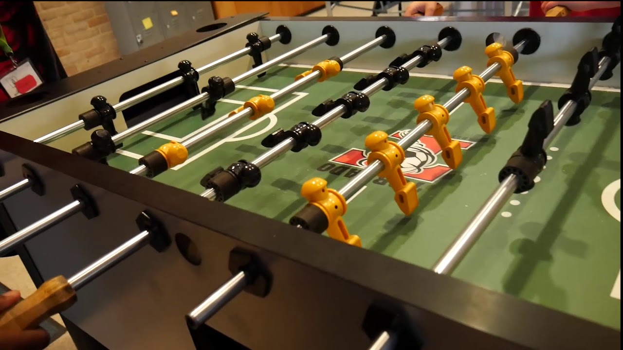 INTENSE fooseball game - YouTube