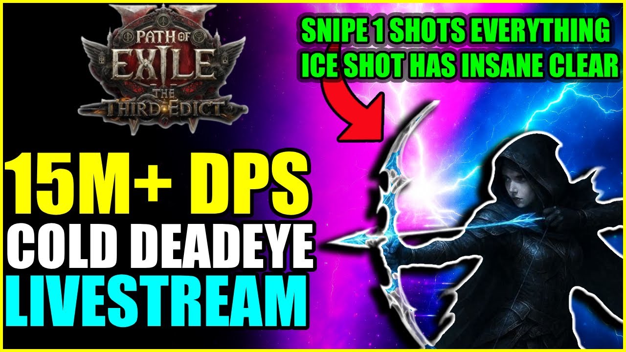 Path of Exile 2 | 15M DPS! Cold Bow Deadeye! (PoE 2 Deadeye Ranger ...
