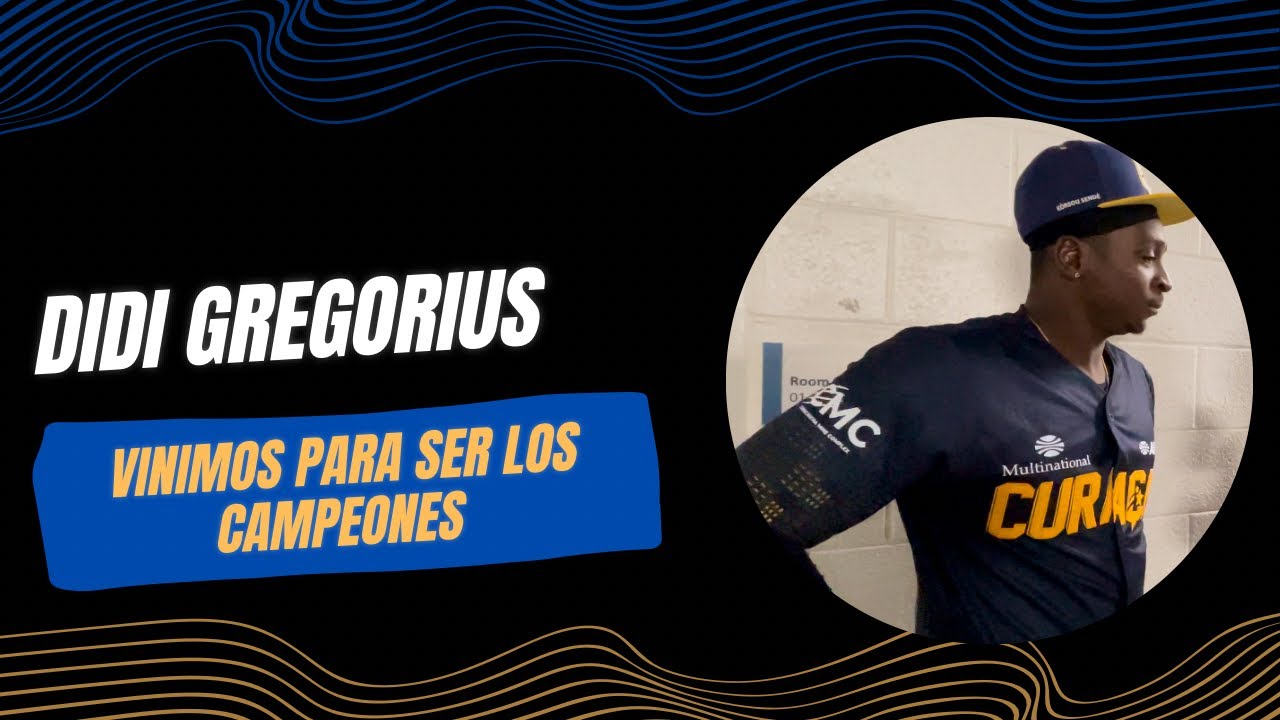 Didi Gregorius "Vinimos para ser los campeones" - YouTube