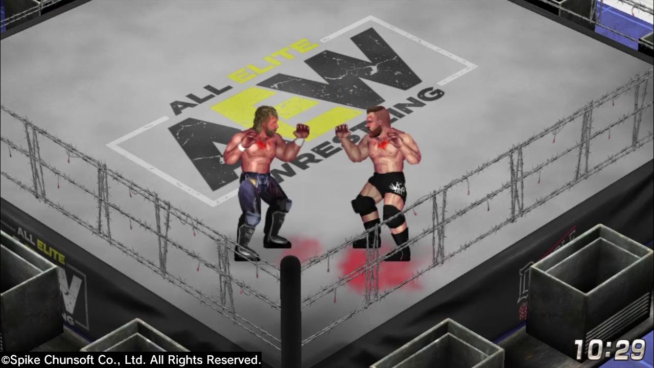 KENNY OMEGA VS JON MOXLEY EXPLODING BARBED WIRE DEATH MATCH - YouTube