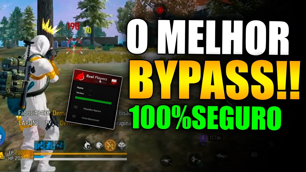 TUTORIAL BYPASS PC FREE FIRE EMULADOR - REAL PLAYER - YouTube