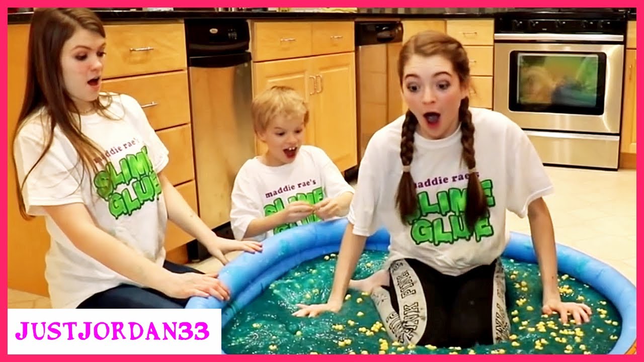 Super Messy Slime Movie (I Get STUCK) Part 2 / JustJordan33 - YouTube