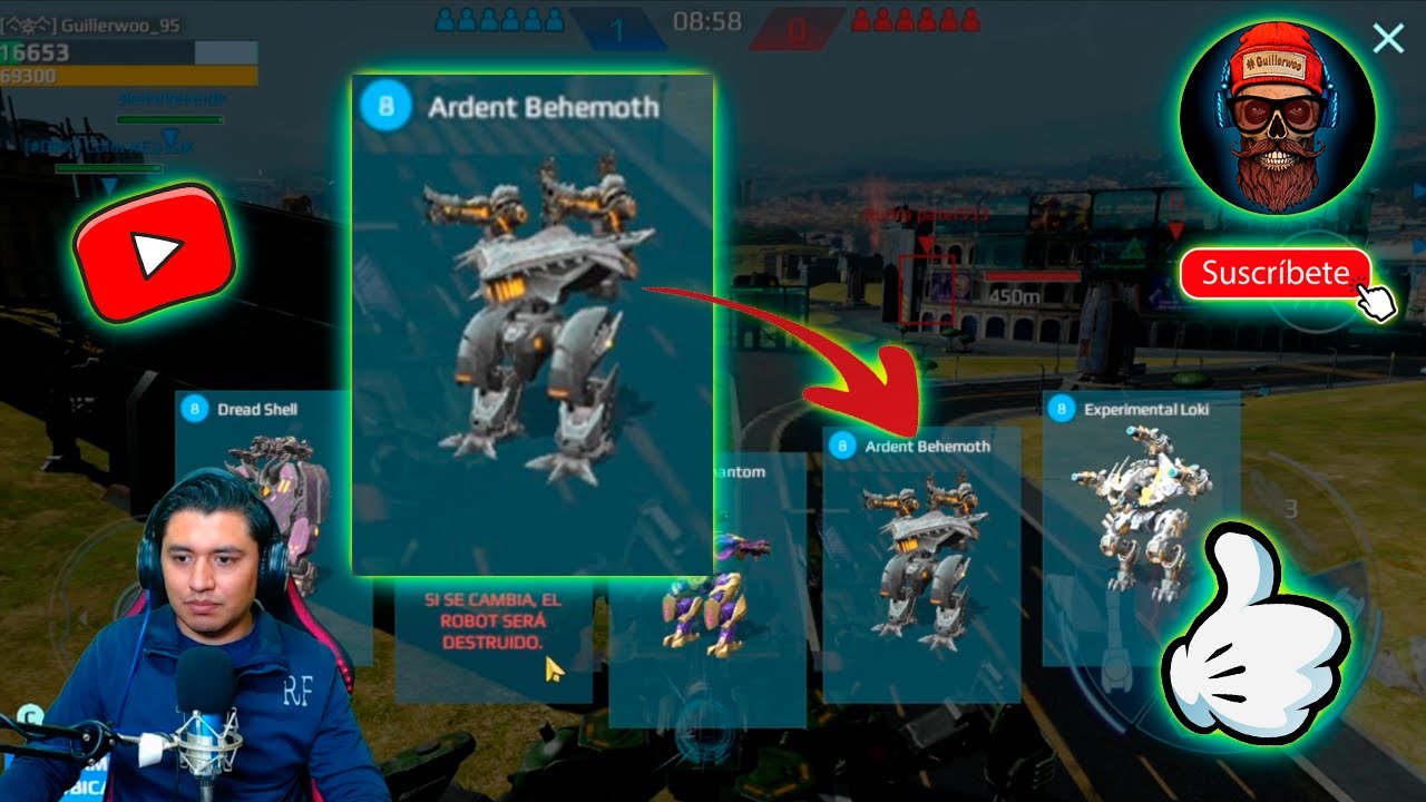 ARDENT BEHEMOTH - ARMAS Y ROBOTS DE EDICION ESPECIAL (ESCARAMUZA) *WAR ...
