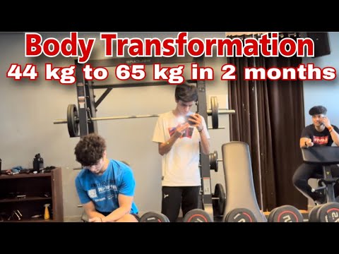 Body Transformation Vlog 44 kg to 65 Kg in 2 months 😍 || Bumboo0008 ...