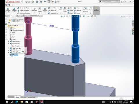Solidworks Tutorial Exercise 1 charger home adaptor - YouTube
