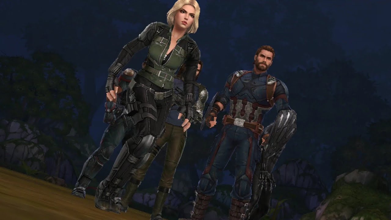 Infinity War Uniforms Co-op Test - Marvel Future Fight - YouTube