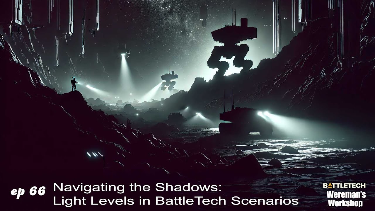 Navigating The Shadows: Light Levels In Your Games Of BattleTech - YouTube