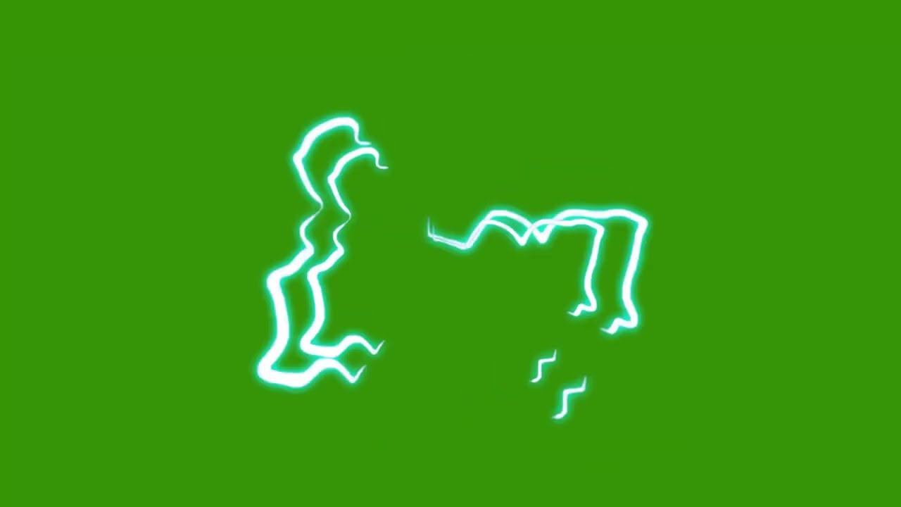 Electricity Green Screen and sound effects - YouTube