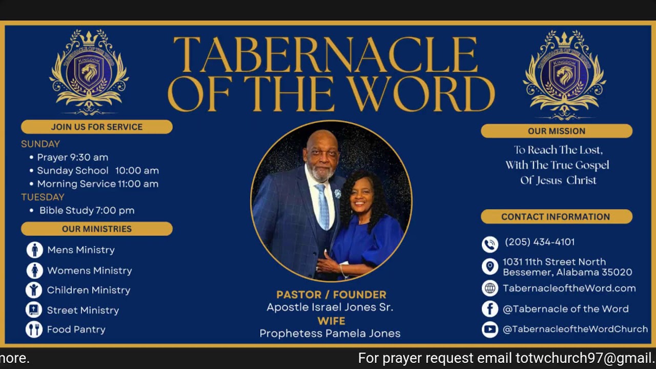 EXHIBITING FAITH w/CHIEF APOSTLE ISRAEL JONES, SR - YouTube