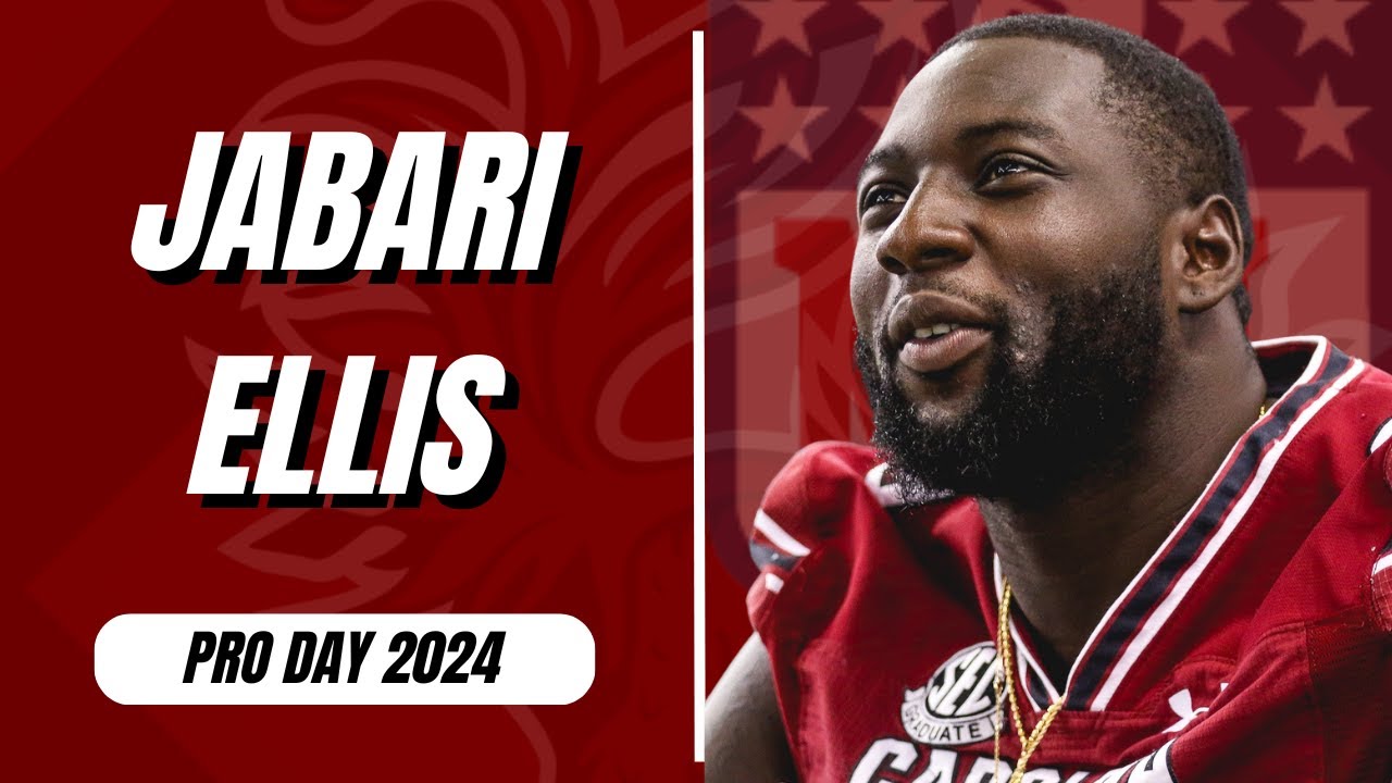 Jabari Ellis at South Carolina's 2024 Pro Day - YouTube