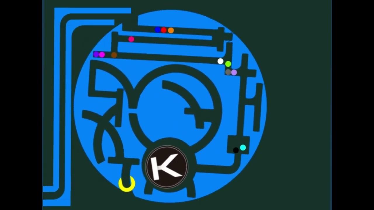 MARBLE CIRCLE! Make it to the end FIRST!! Marble Race【 Algodoo 】 - YouTube