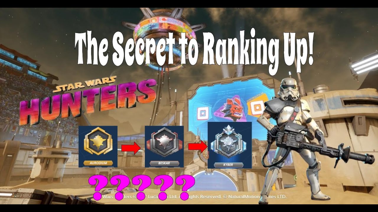 The **SECRET** to RANKING UP in Star Wars Hunters - YouTube