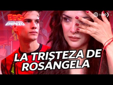 ROSÁNGELA ESPINOZA LLORÓ POR NO SENTIR EL APOYO DE SU EQUIPO | EEG COMO TODO EMPEZÓ