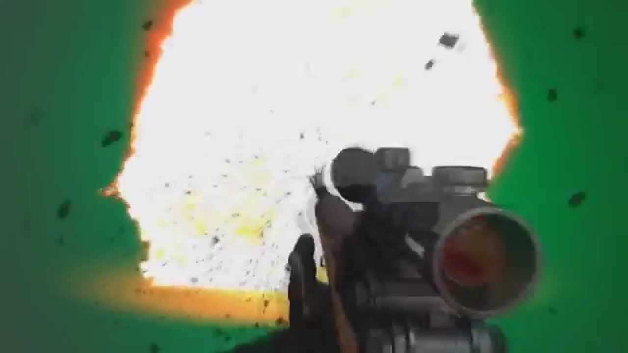 Greenscreen Sniper Grenade Trick Shot HD - YouTube
