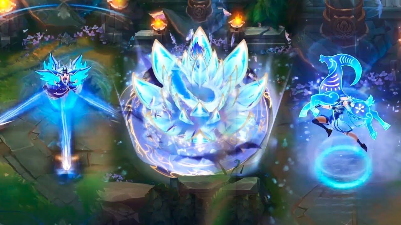 Porcelain Skins - Legendary Aurelion Sol, Morgana, MF, Darius, Irelia ...